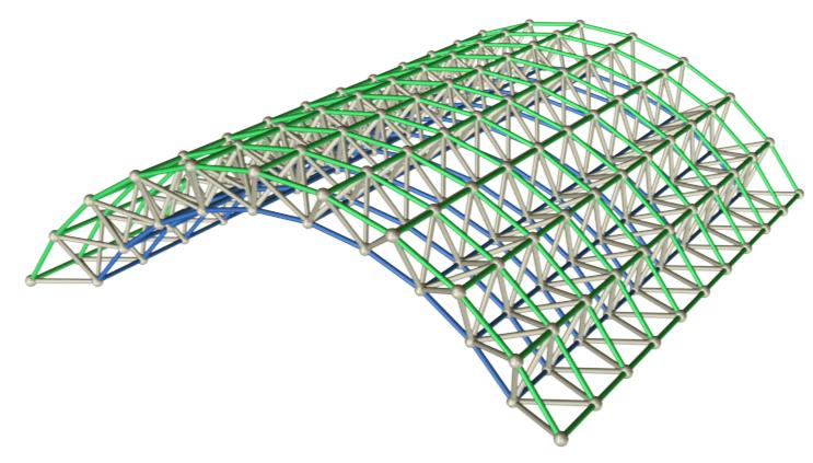 Space frame manufacturer in Iran and middle east / Alusys